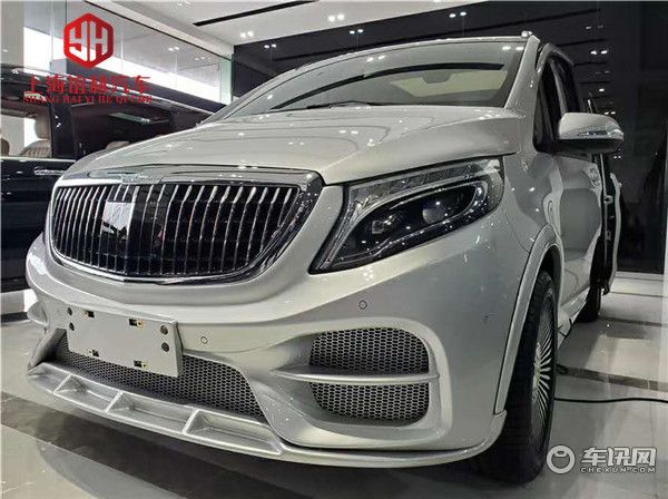 2020新款奔驰V260L商务车，银色VS680平顶_车讯网chexun.com-车讯网