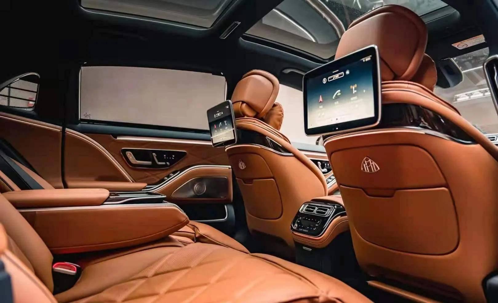 此时无声胜有声2024款奔驰迈巴赫S480